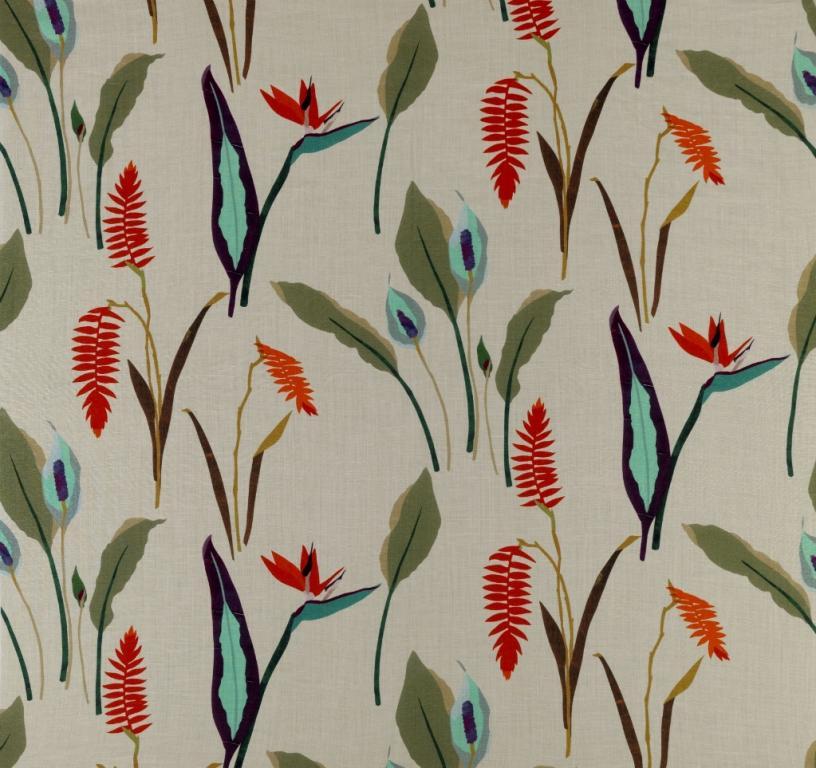 Buy Borderline Phoenix Fabric Alexander Interiors,Designer Fabric ...